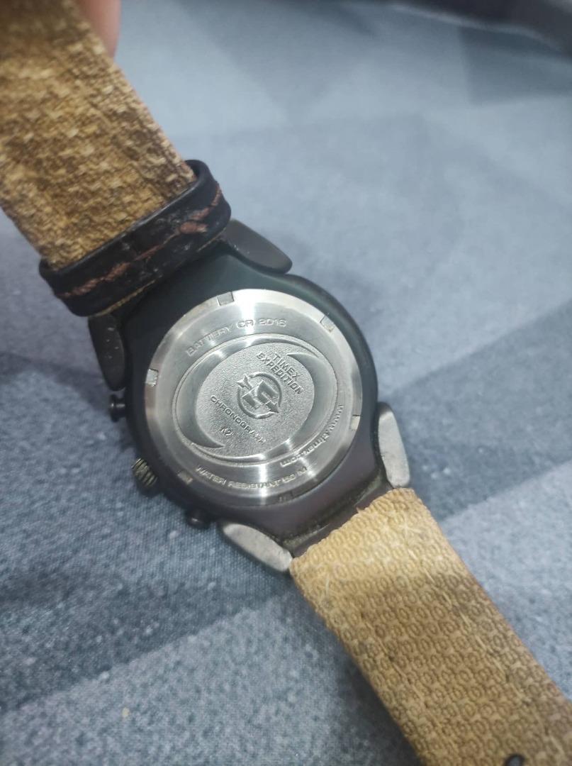 Timex Expedition Chronograph Indiglo Watch, Men's Fashion, Watches & Accessories, Watches on ...