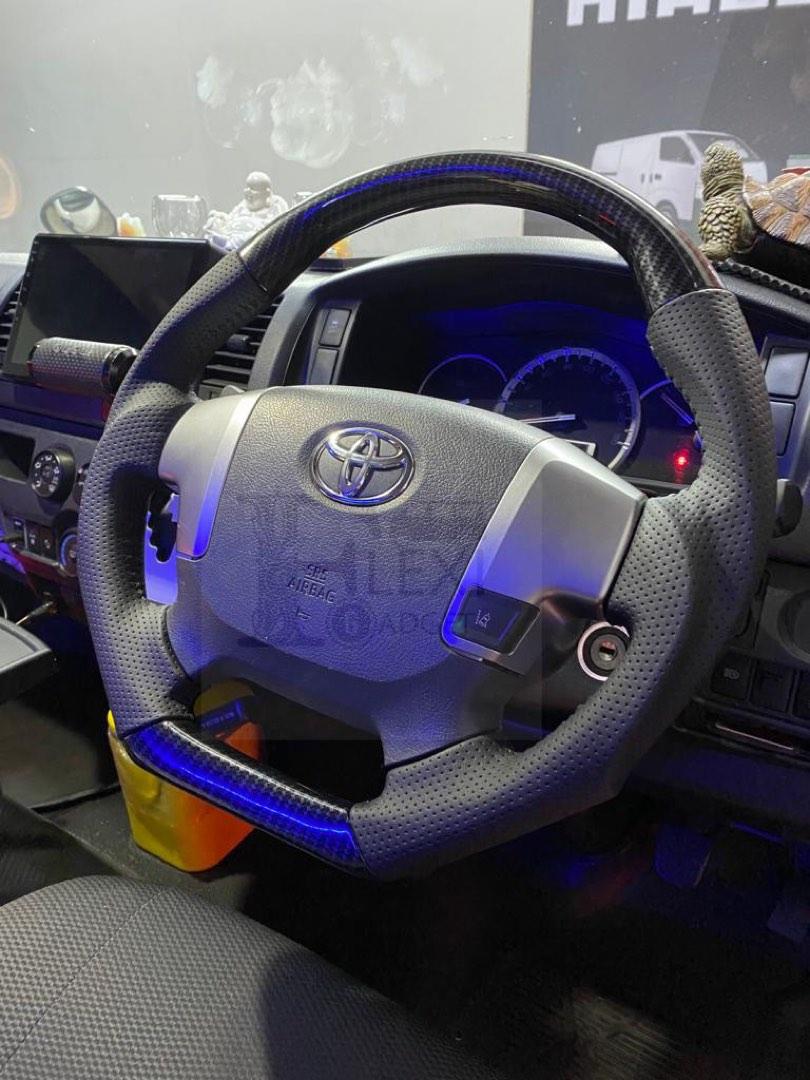 Toyota Hiace Steering Wheel / Flexigadget, Car Accessories, Accessories ...