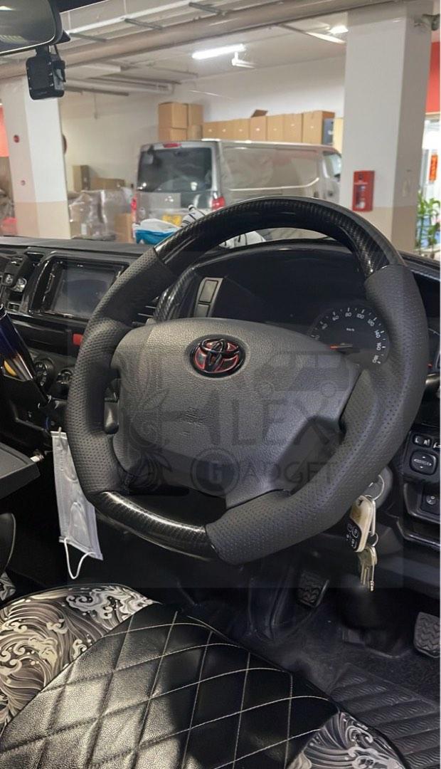 Toyota Hiace Steering Wheel / Flexigadget, Car Accessories, Accessories ...