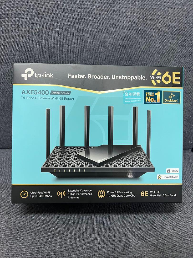 TPlink AXE5400 Router, 電腦＆科技, 電腦周邊及配件, Wifi及上網相關產品 - Carousell