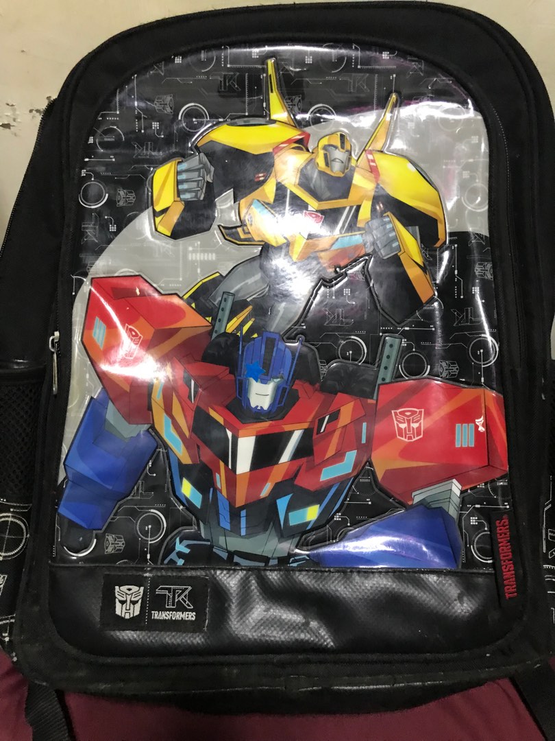 Transformers Backpack , Men's Fashion, Bags, Backpacks on Carousell
