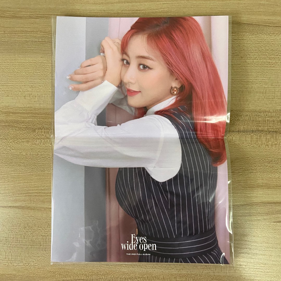 TWICE Jihyo Poster from Eyes Wide Open, Hobbies & Toys, Memorabilia ...