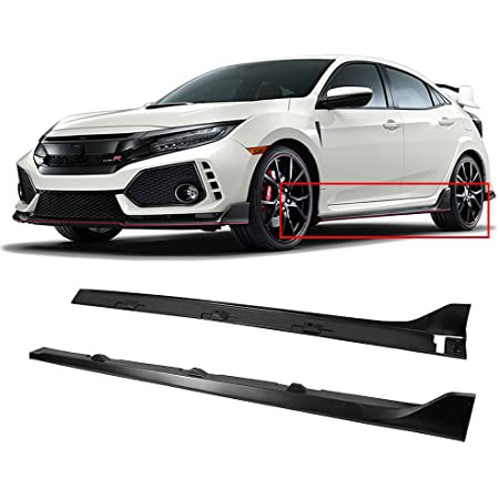 Civic fc Type r side skirt, Car Accessories, Accessories on Carousell