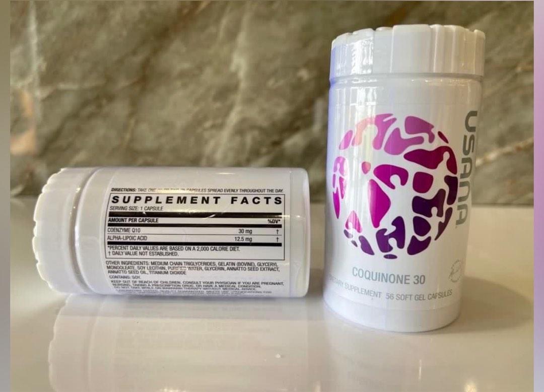 Usana CoQuinone Coenzyme Q10 (twin pack), Health & Nutrition, Health Supplements, Vitamins ...