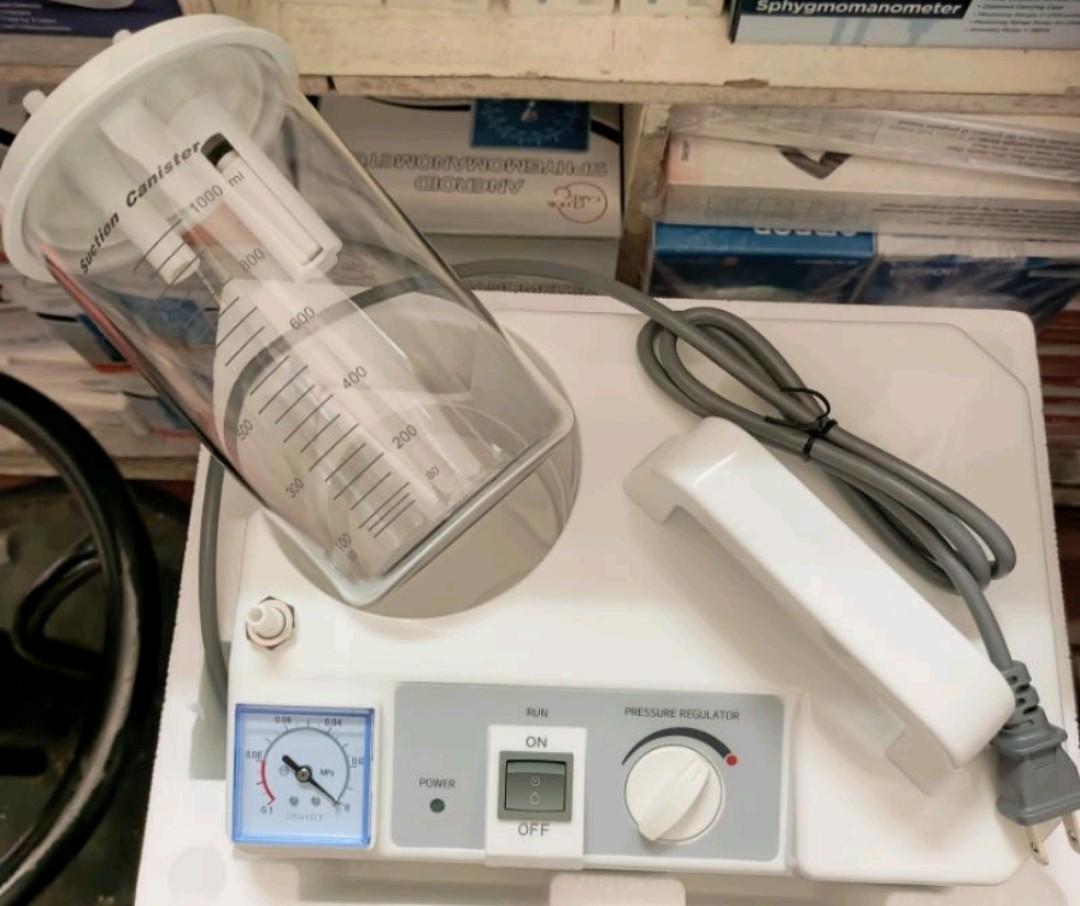 Vacu-Care 7E-A Portable Suction Machine (Indoplas), Health & Nutrition ...