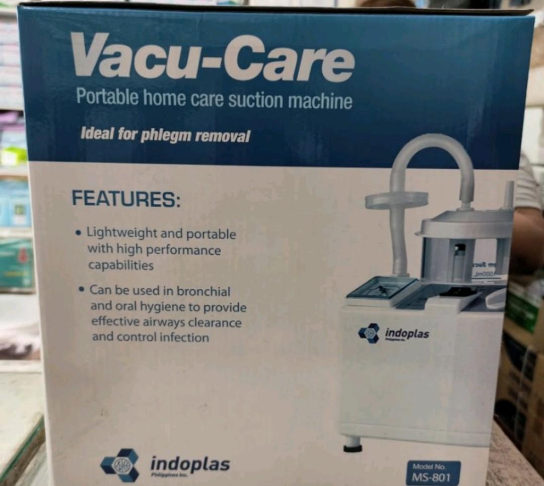 Vacu-Care 7E-A Portable Suction Machine (Indoplas), Health & Nutrition ...