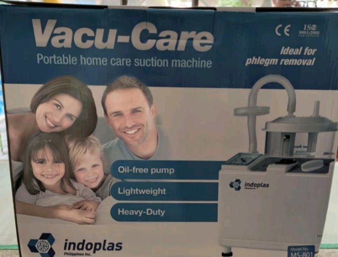 Vacu-Care 7E-A Portable Suction Machine (Indoplas), Health & Nutrition ...
