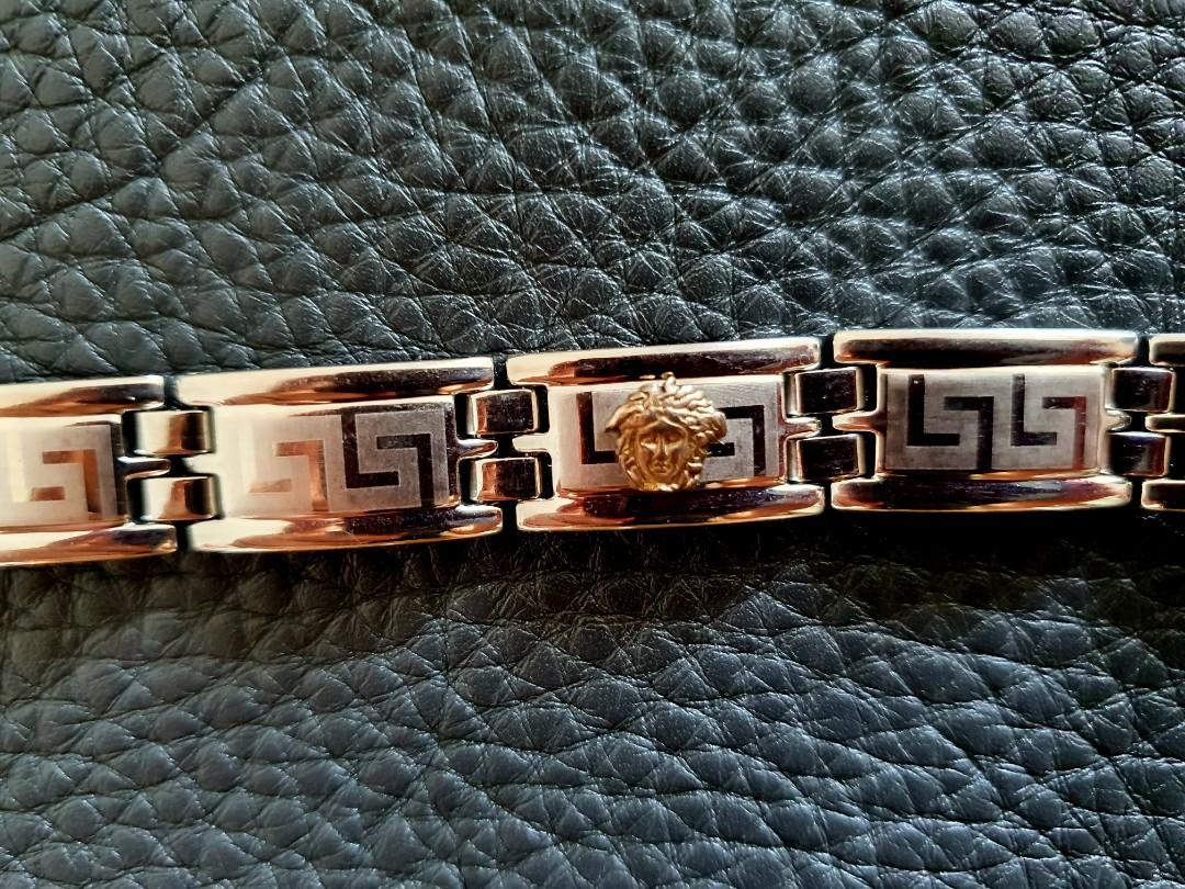 Versace bracelet with sterling silver medusa, Luxury, Accessories on ...