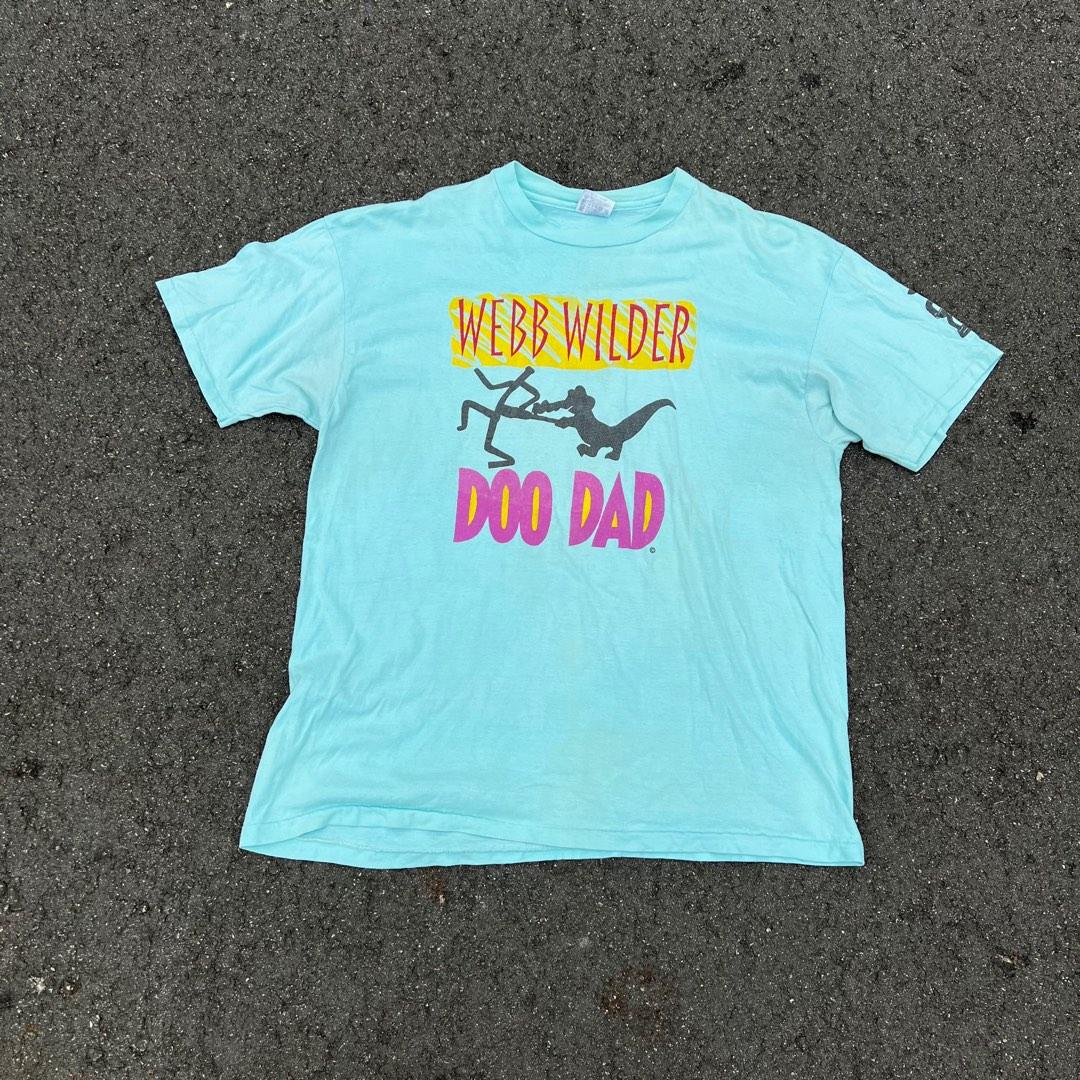 Vintage 90s Webb Wilder Tee, Men's Fashion, Tops & Sets, Tshirts & Polo ...