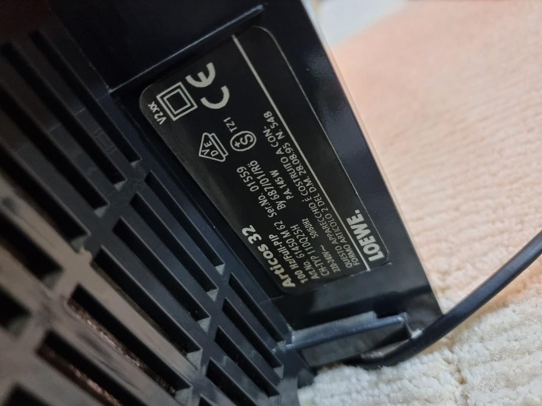 Vintage CRT TV Loewe Articos 32in, TV & Home Appliances, TV ...