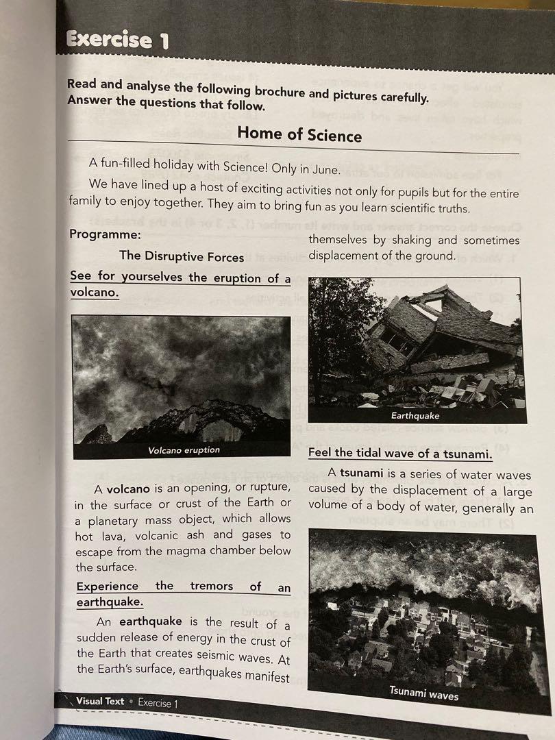 Visual text comprehension grade 5, 興趣及遊戲, 書本 & 文具, 教科書 - Carousell