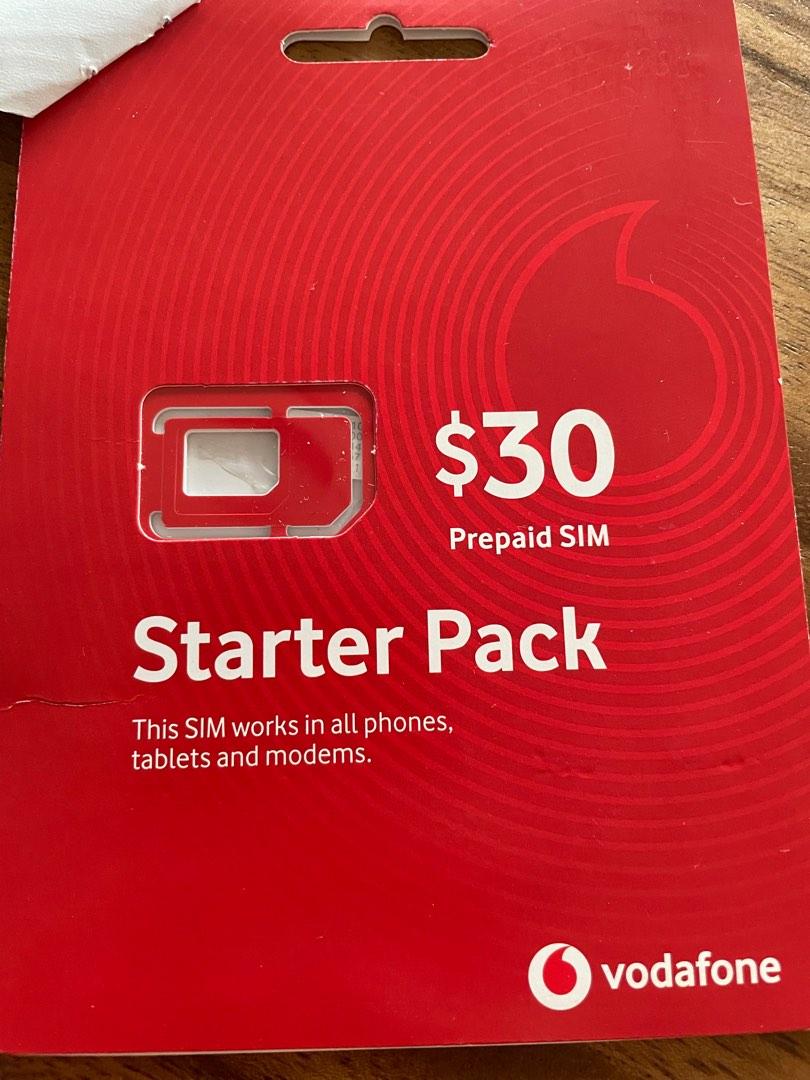 Australia (Vodafone) Pre-paid Sim, Mobile Phones & Gadgets, Mobile ...
