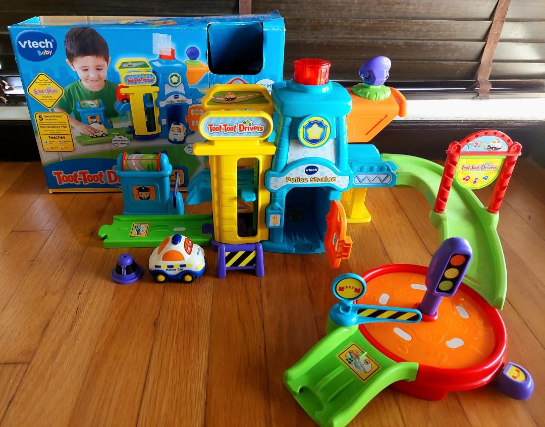 VTECH Toot-Toot Driver Police station, Hobbies & Toys, Toys & Games on ...