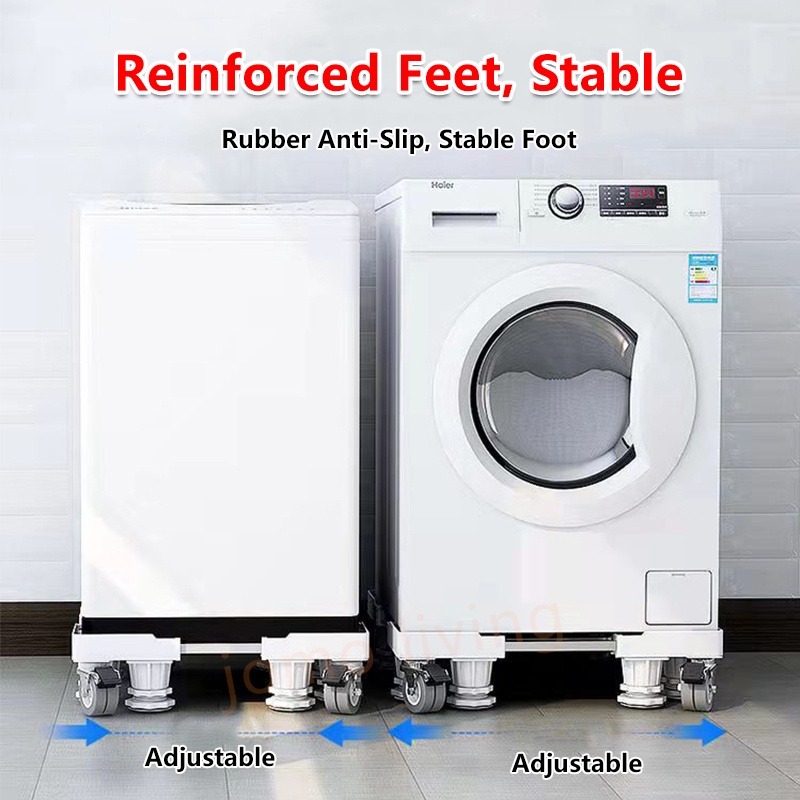 Washing Machine Fridge Dryer Universal Stand Base Adjustable Heavy Duty ...