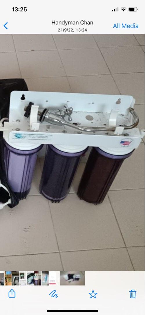 Reverse osmosis Drinking Water filter - Foundation head 5-stage water ...