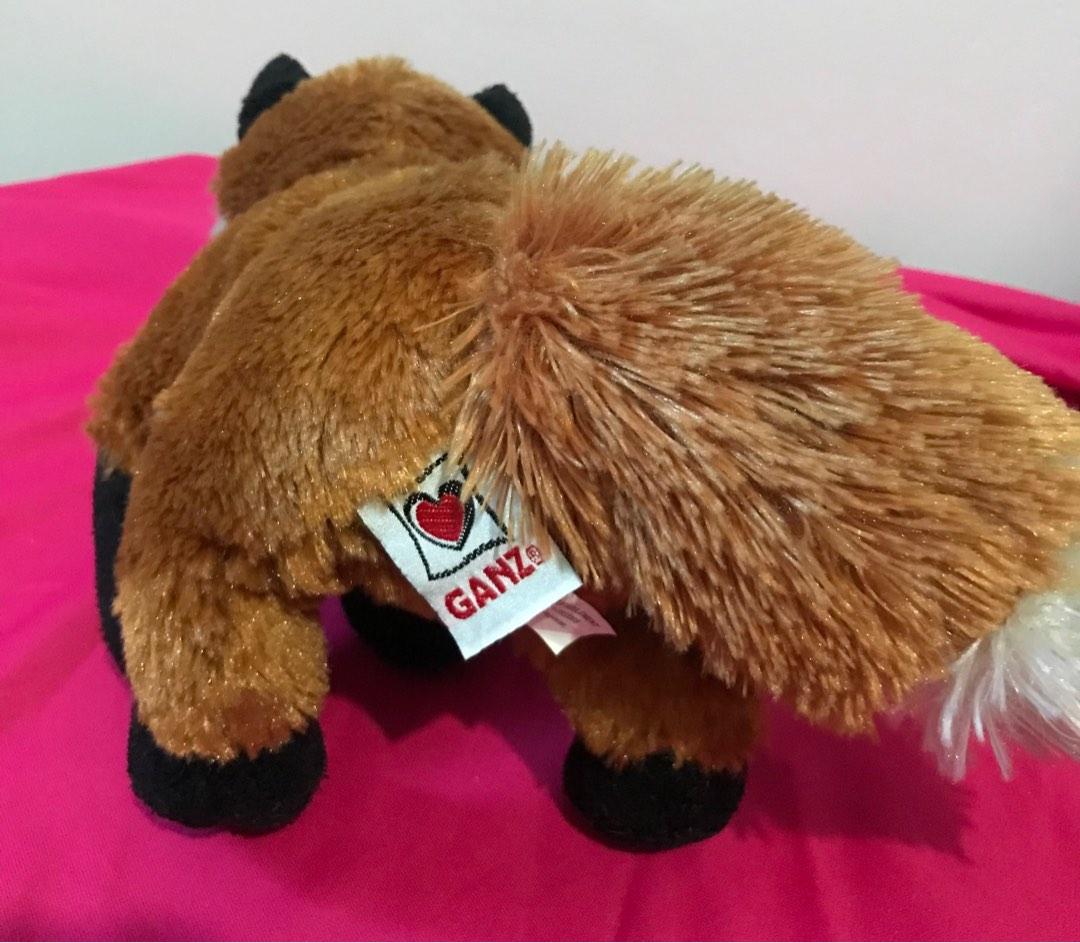 Webkinz Fox Stuffed Toy Plushie, Hobbies & Toys, Toys & Games on Carousell