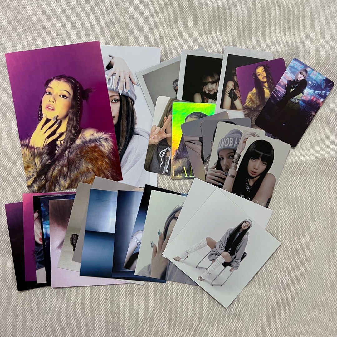 [WTS/LFB] BLACKPINK Lisa Solo Album Lalisa Photocards, Hobbies & Toys ...