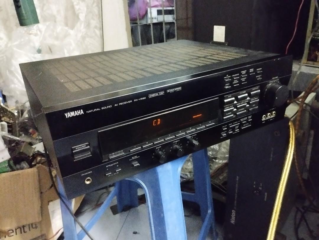 Yamaha RX-v592 receiver, Audio, Other Audio Equipment on Carousell