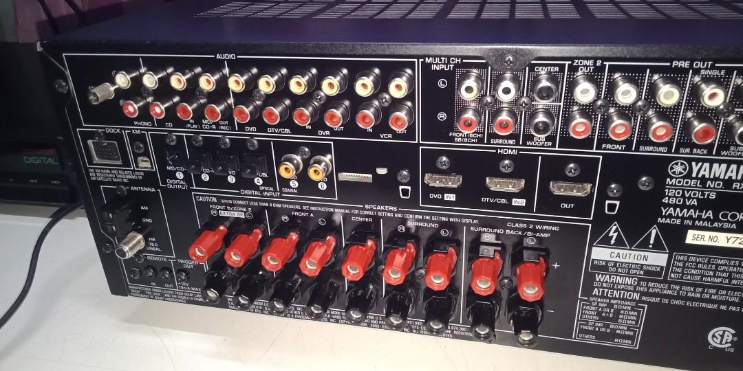 Yamaha RX-V661, Audio, Soundbars, Speakers & Amplifiers on Carousell