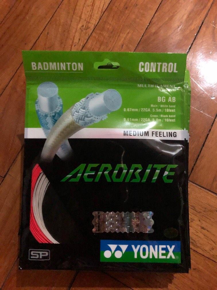 Yonex badminton string aerobite , Sports Equipment, Sports & Games ...
