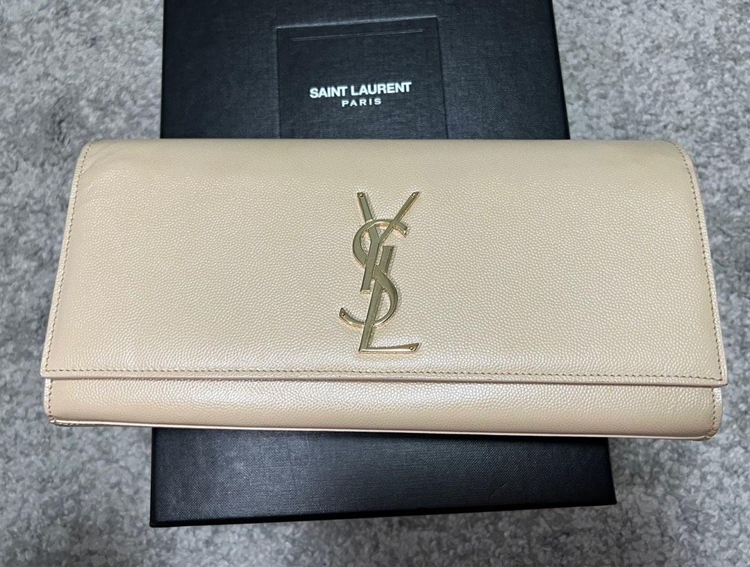 YSL Clutch, Luxury, Bags & Wallets on Carousell