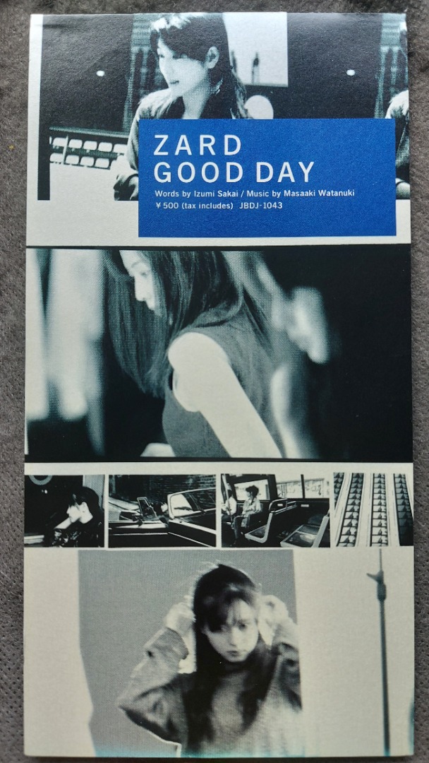 ZARD．坂井泉水 sakai izumi - GOOD DAY 3吋 CD singLe (98年 日本版, 直版) 500yen, 興趣及 ...