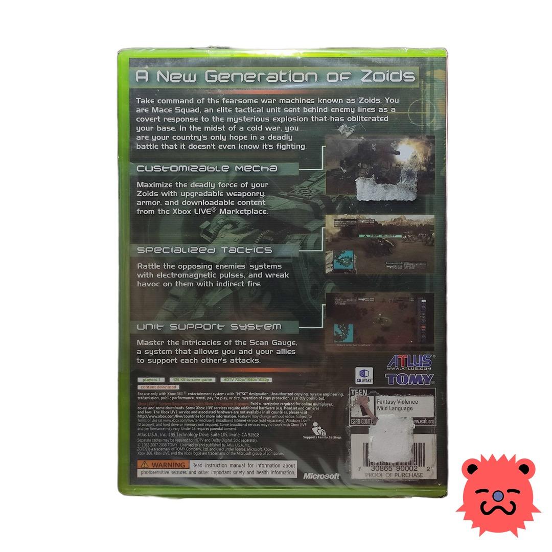 Zoids Assault game for XBOX 360 | US English | with small damage on ...