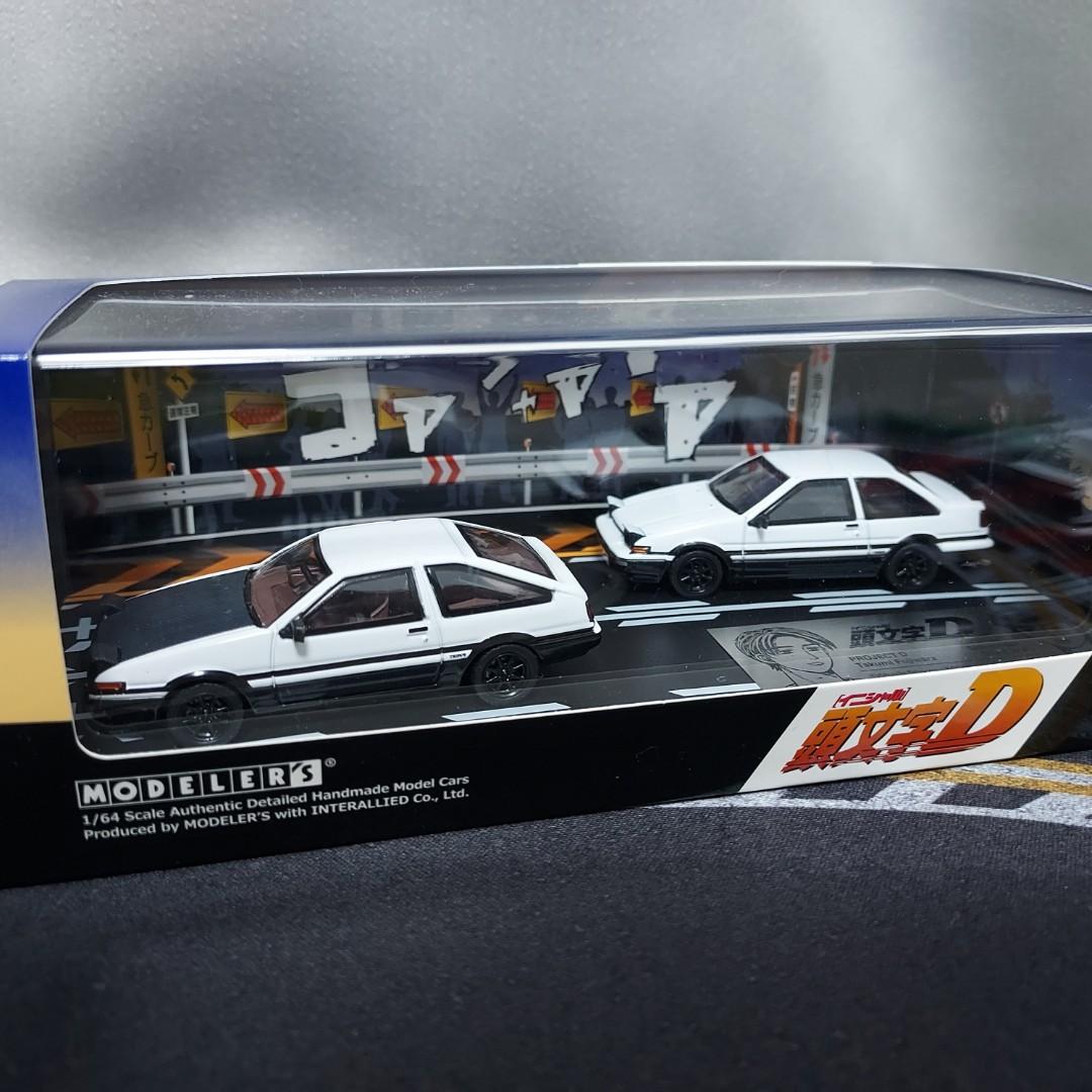 1/64 Initial D 5th stage AE86 vs AE86, Hobbies & Toys, Toys & Games on ...