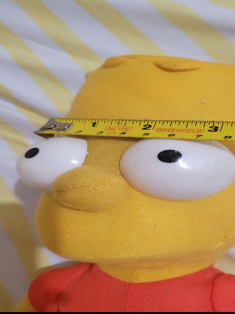 2006 20th Century Fox The Simpsons Bart Simpson 15" Plush Stuffed Doll ...