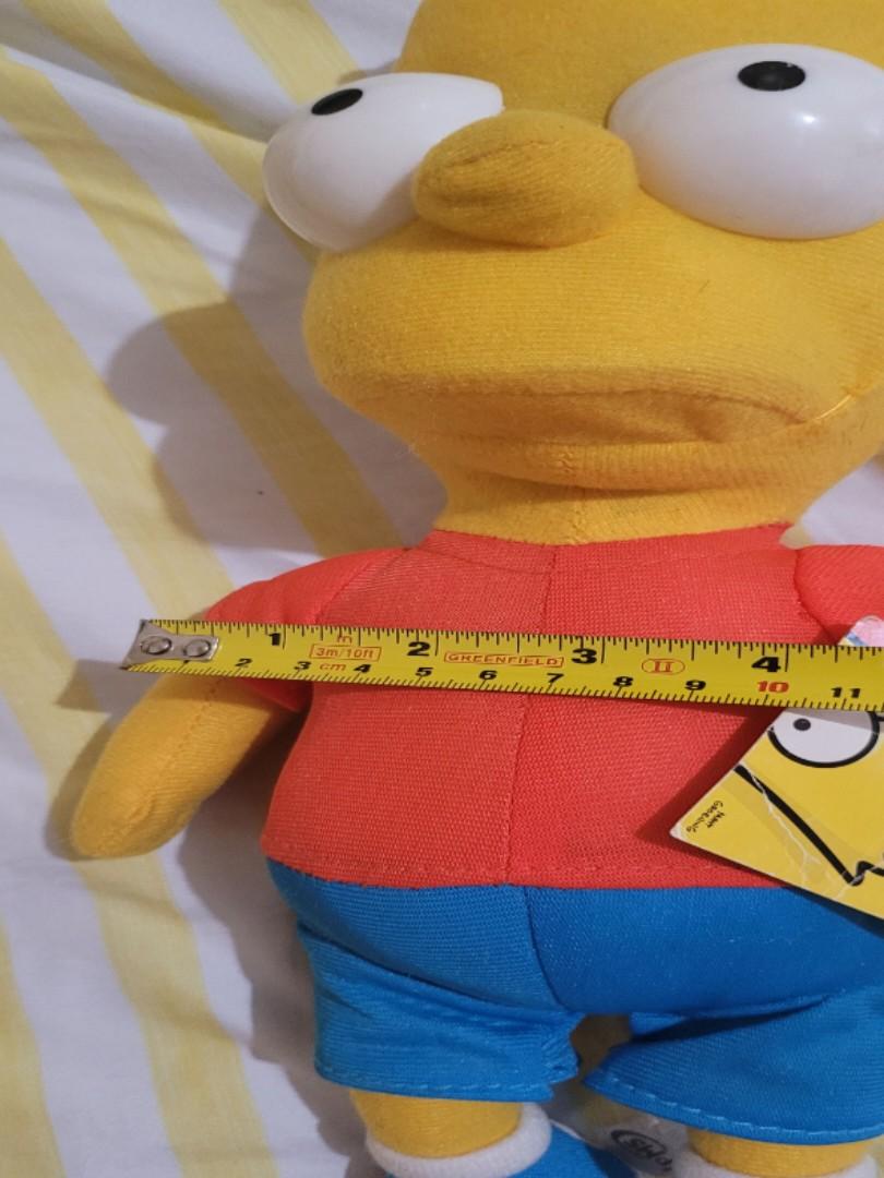 2006 20th Century Fox The Simpsons Bart Simpson 15" Plush Stuffed Doll ...