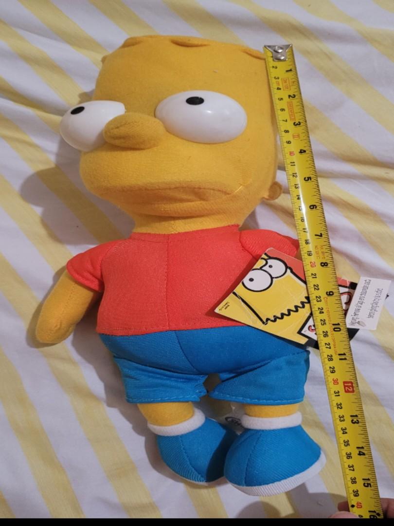 2006 20th Century Fox The Simpsons Bart Simpson 15" Plush Stuffed Doll ...