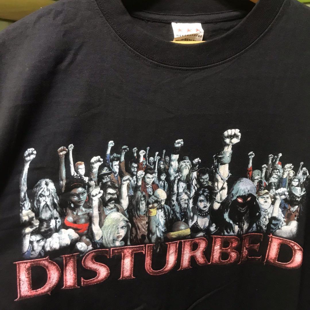 2006 Disturbed Tour Shirt, Men's Fashion, Tops & Sets, Tshirts & Polo ...