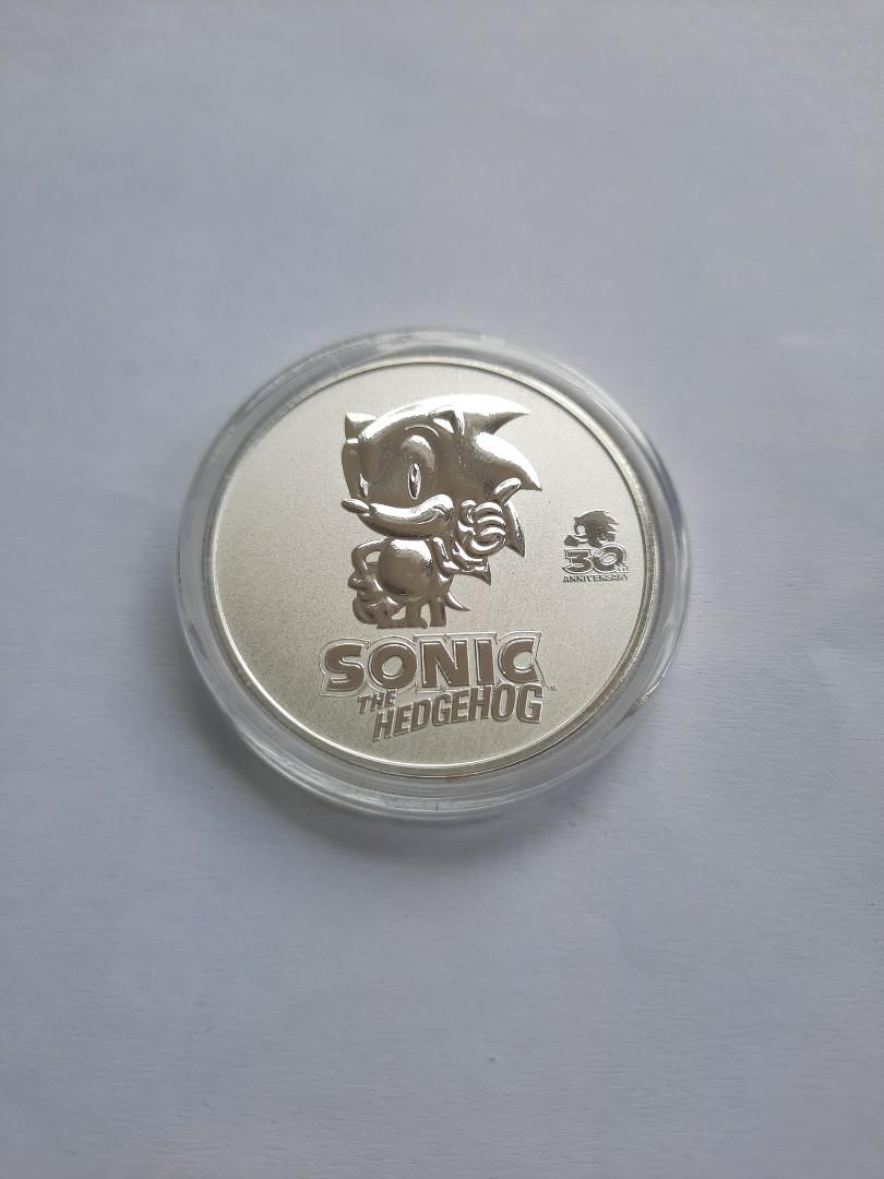 2021 Niue Sonic the Hedgehog 30th Anniversary 1oz Silver coin, Hobbies ...