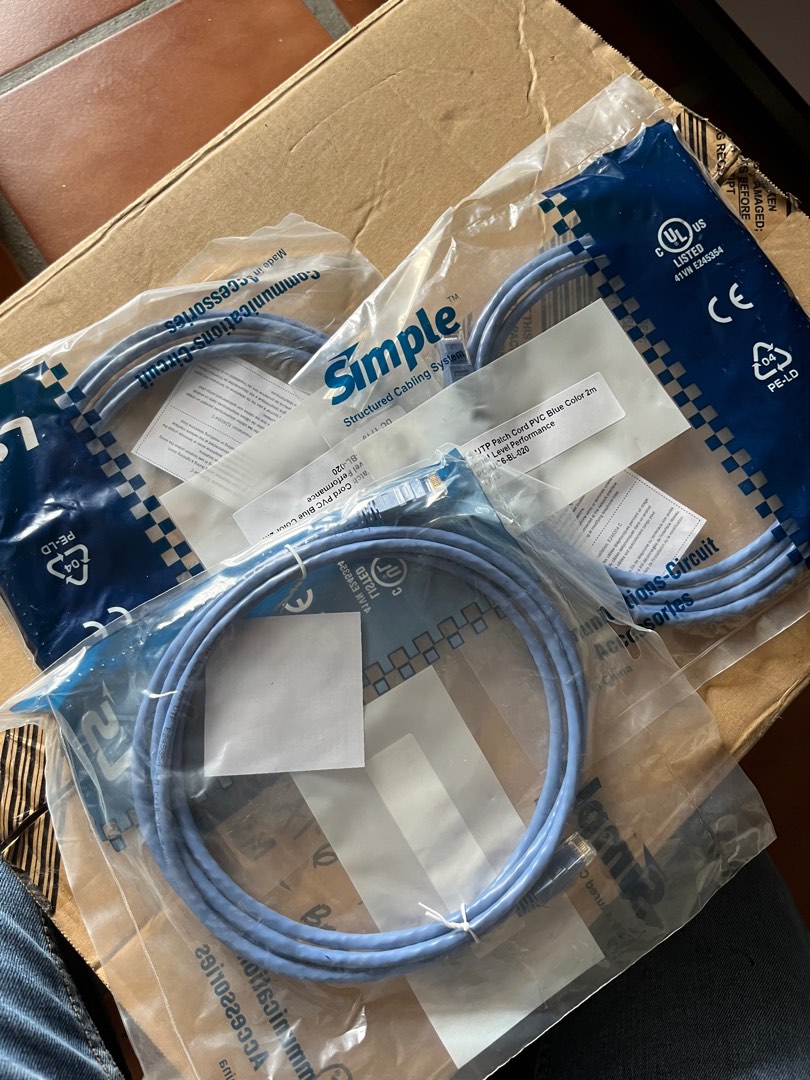 2M Cat-6 UTP Cable Patch High Quality, Computers & Tech, Parts ...