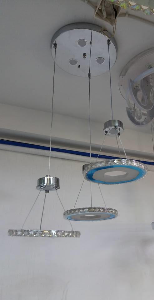 3 Circle Pendant Adjustable Hanging Ceiling LED Lights SALE SALE, Furniture & Home Living ...