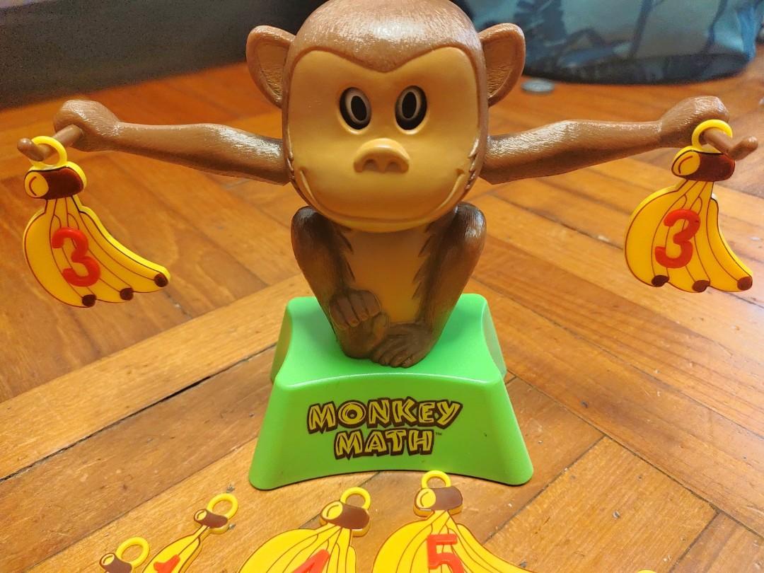 二手 Monkey Math Balance Scale 猴子數學平衡遊戲, 興趣及遊戲, 玩具 & 遊戲類 - Carousell