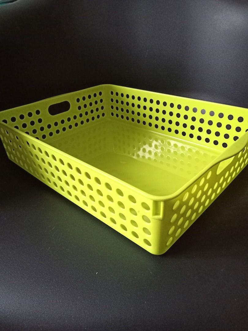 A4 Paper Tray Basket Green, Hobbies & Toys, Stationery & Craft, Other ...