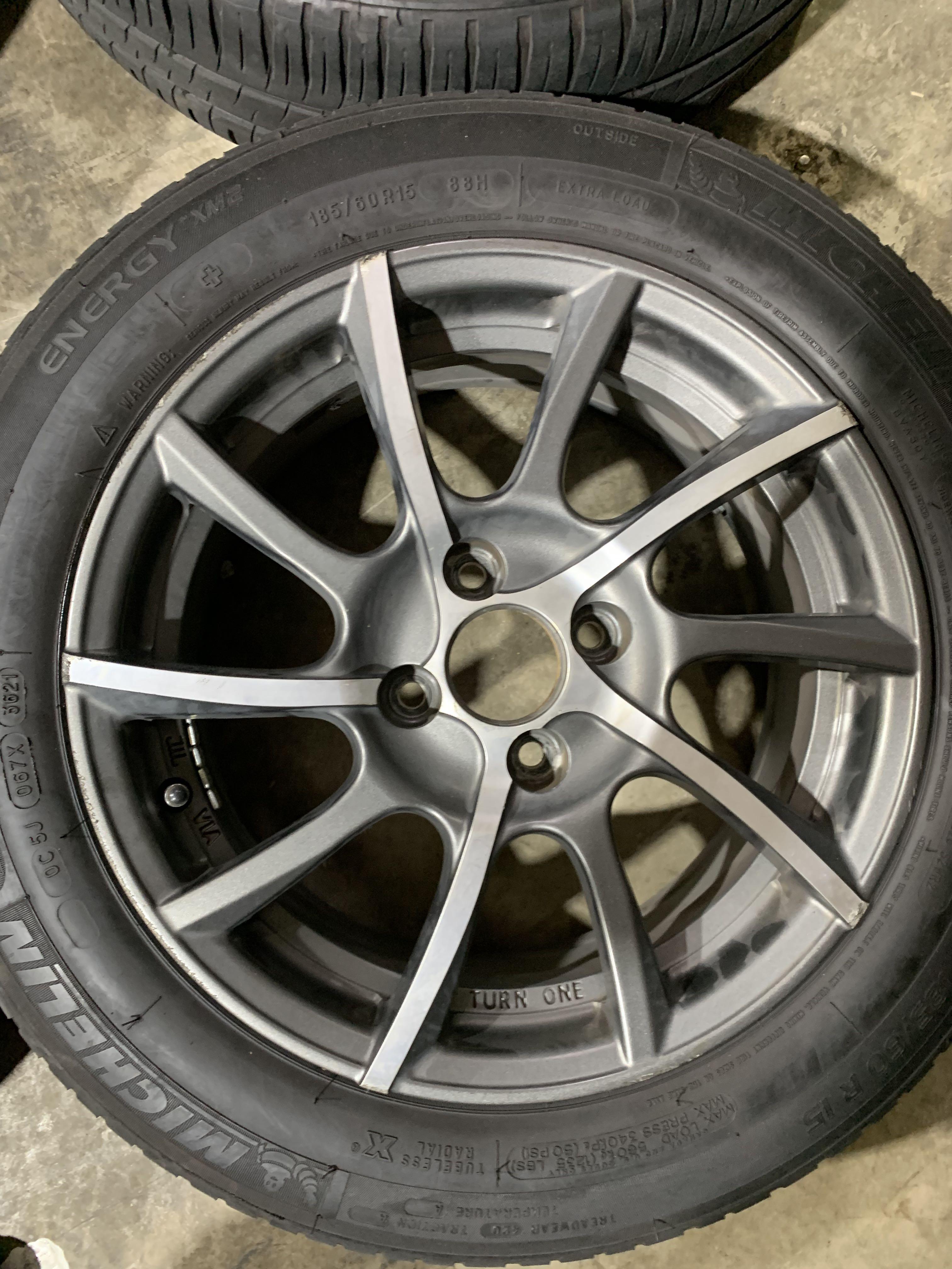Advanti 15” 6jj 185/60/R15, Car Accessories, Tyres & Rims on Carousell