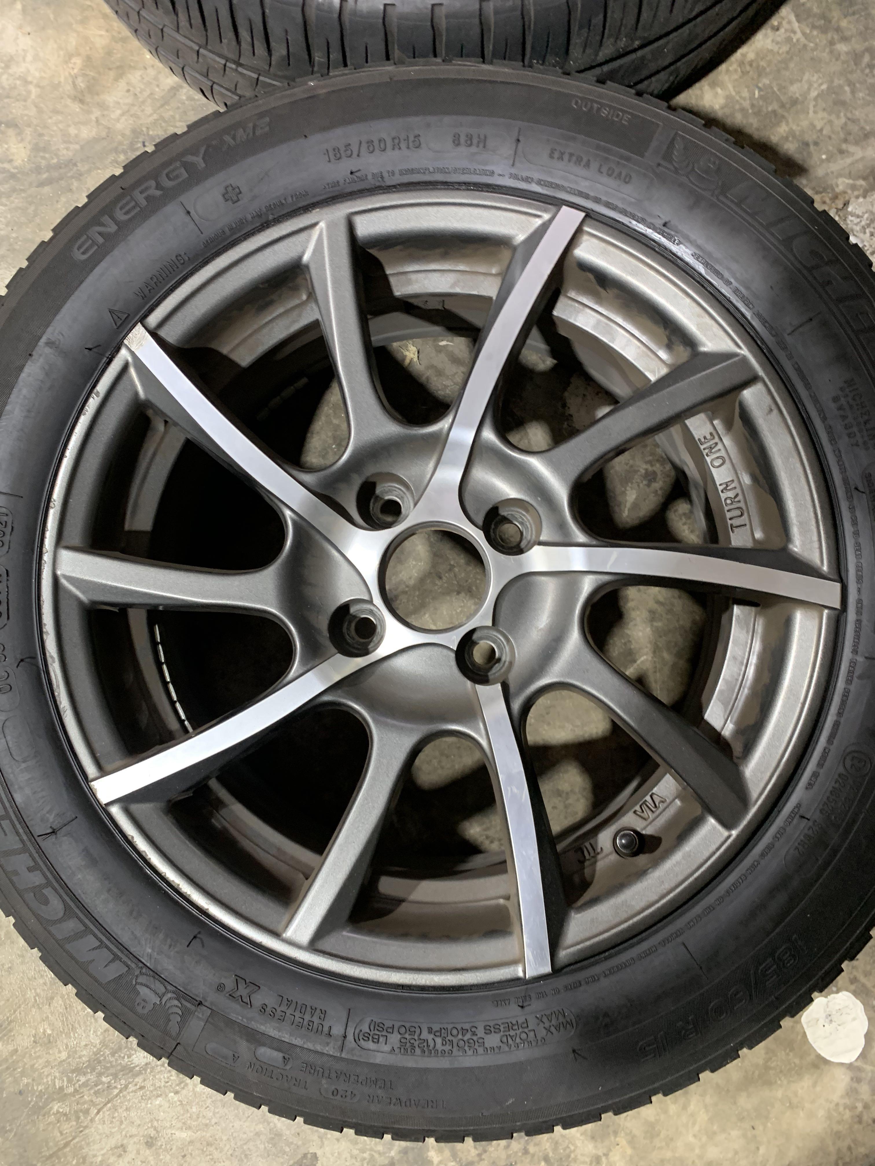 Advanti 15” 6jj 185/60/R15, Car Accessories, Tyres & Rims on Carousell