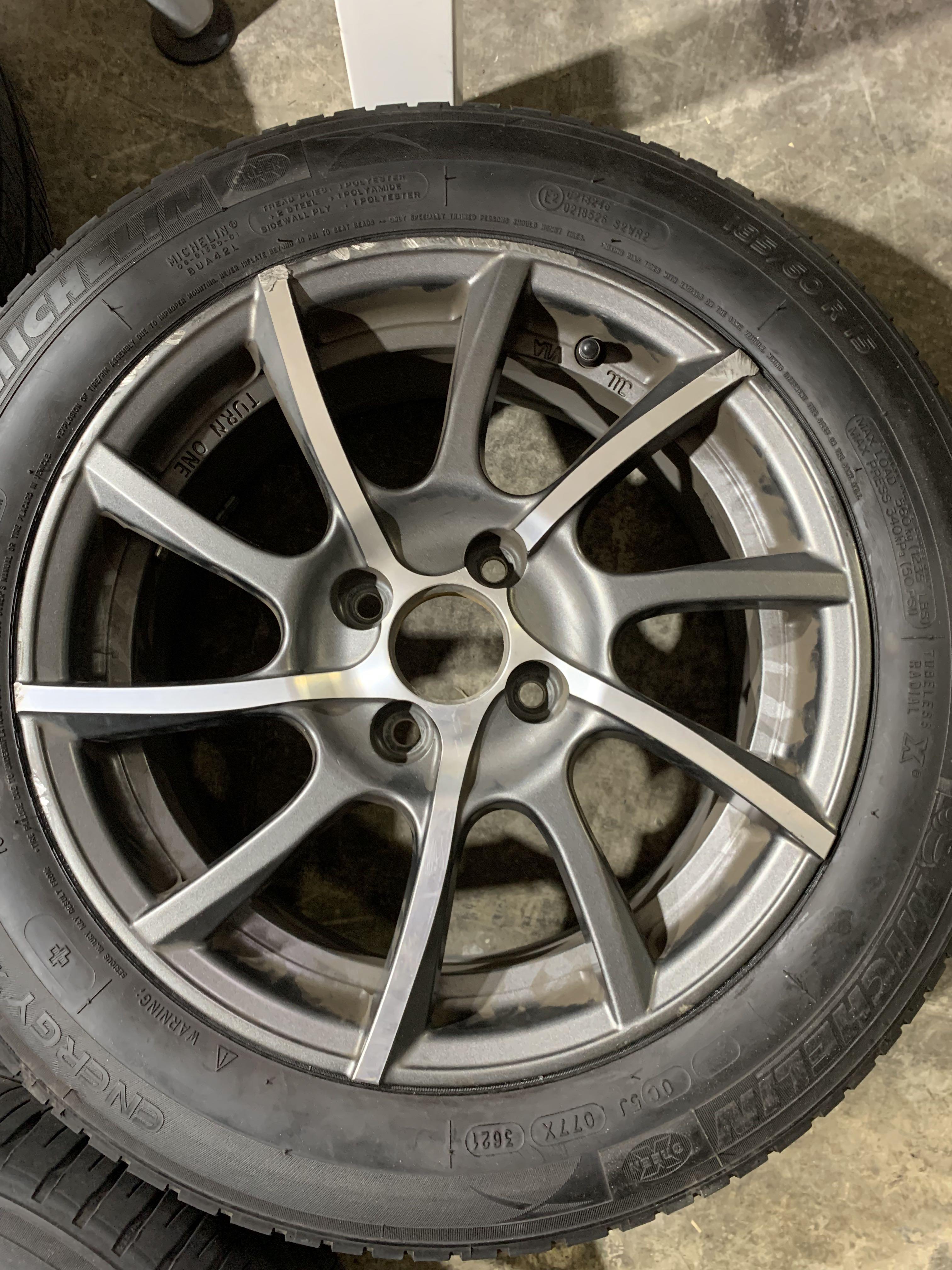 Advanti 15” 6jj 185/60/R15, Car Accessories, Tyres & Rims on Carousell