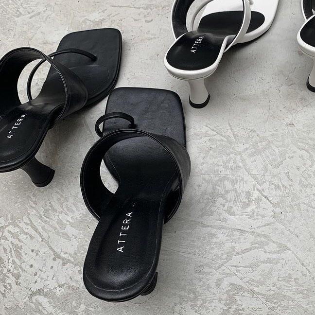 ATTERA SABI HEELS IN BLACK NOT ZARA MANGO FAYT NAKEDSOL POSU, Fesyen ...