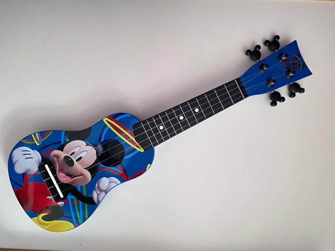 Authentic Mickey Mouse Guitar, Hobbies & Toys, Toys & Games on Carousell