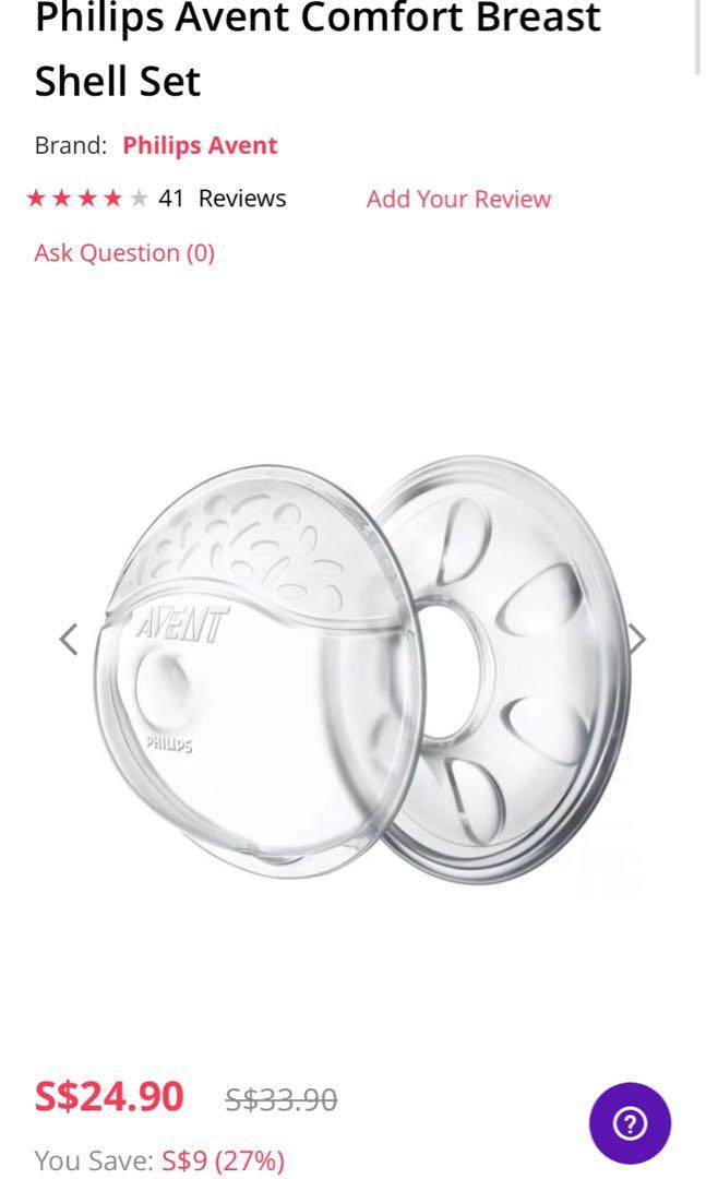Avent Breast Shell set, Babies & Kids, Nursing & Feeding, Breastfeeding ...