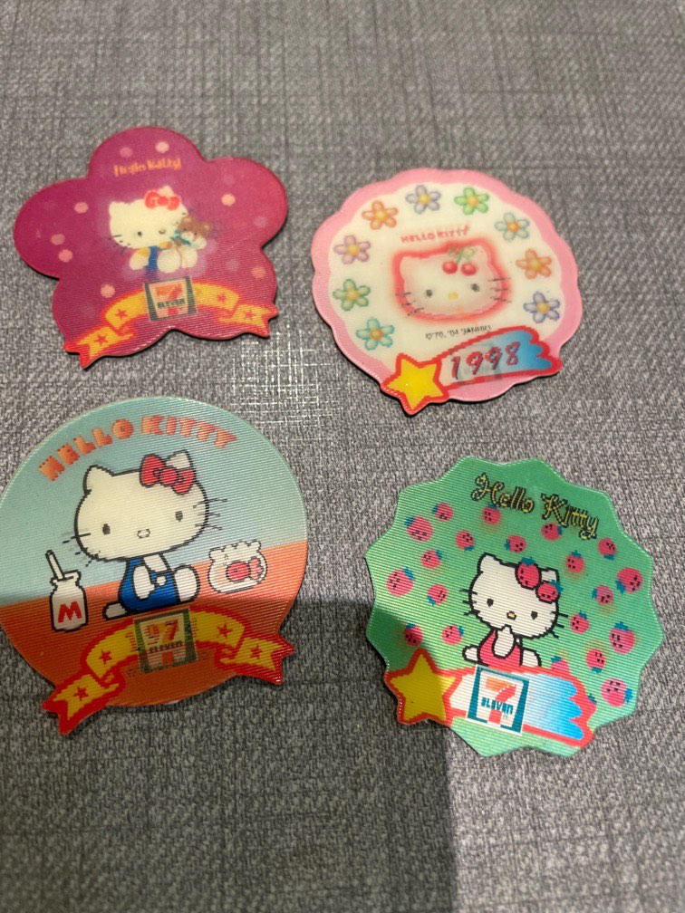 BN Hello kitty fridge magnet 7-11, Hobbies & Toys, Stationery & Craft ...
