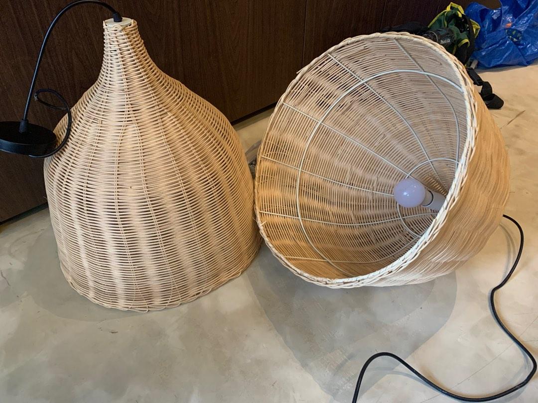 Balinese resort style pendant lights, Furniture & Home Living, Lighting ...