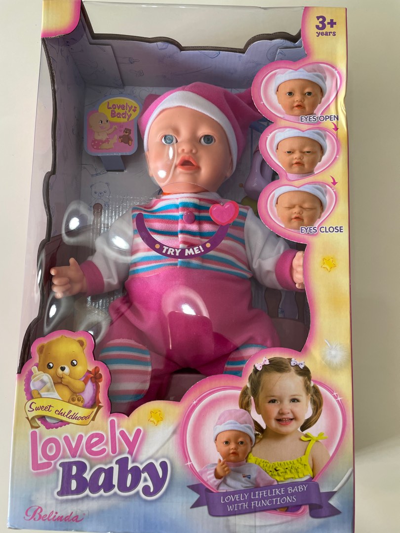 Belinda Magic baby / pretend play / cry baby doll, Hobbies & Toys, Toys ...