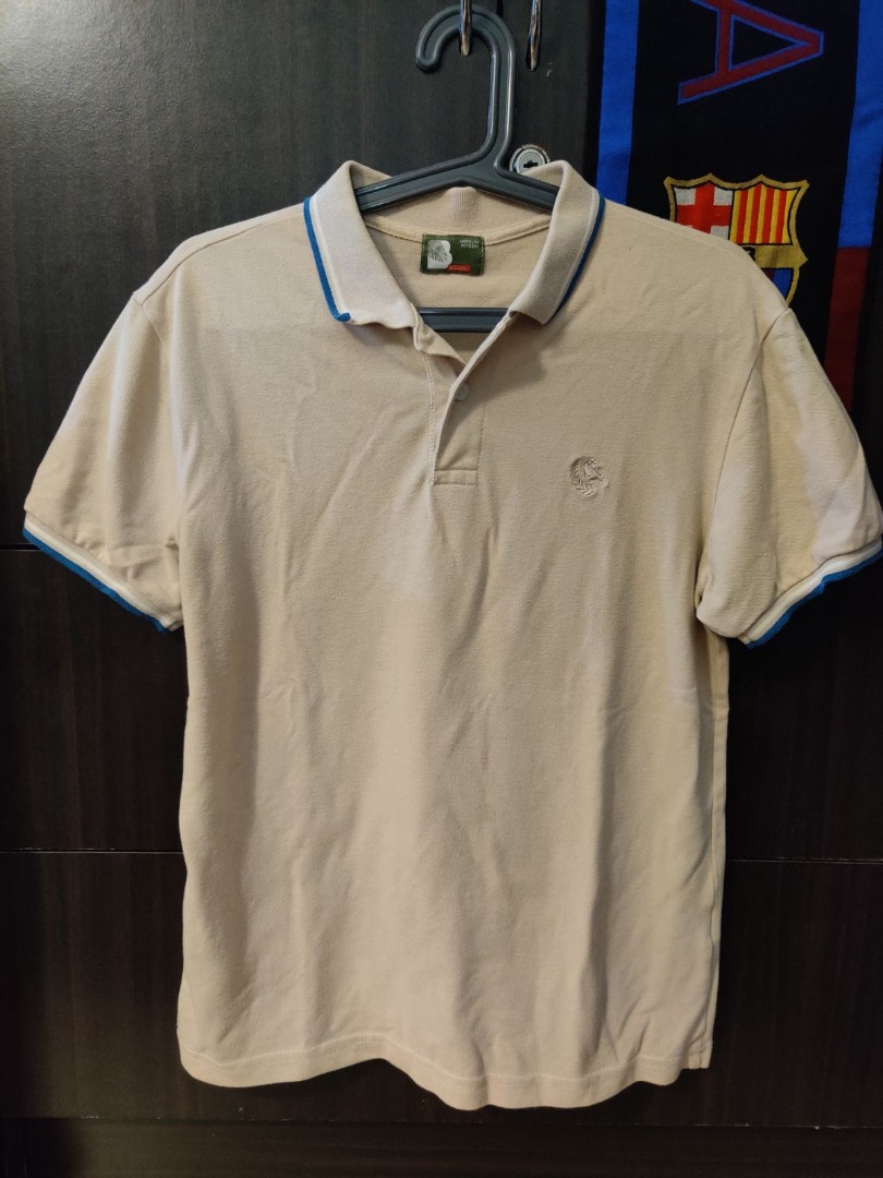 Bench beige polo shirt, Men's Fashion, Tops & Sets, Tshirts & Polo ...