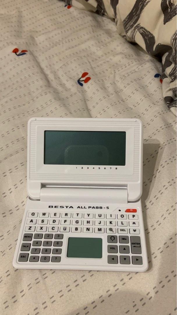 besta all pass-5 chinese electronic dictionary, Hobbies & Toys ...