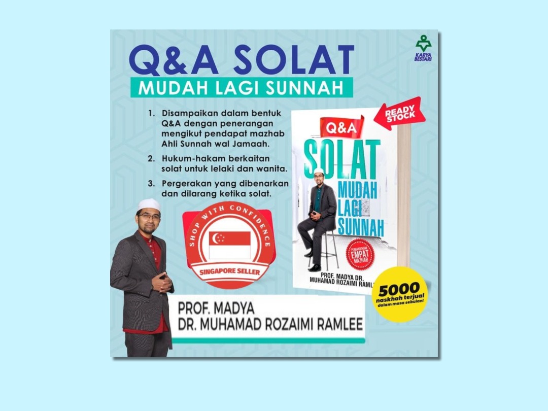 (BESTSELLER) Q&A Solat Mudah Lagi Sunnah - Prof. Madya Dr. Muhamad ...
