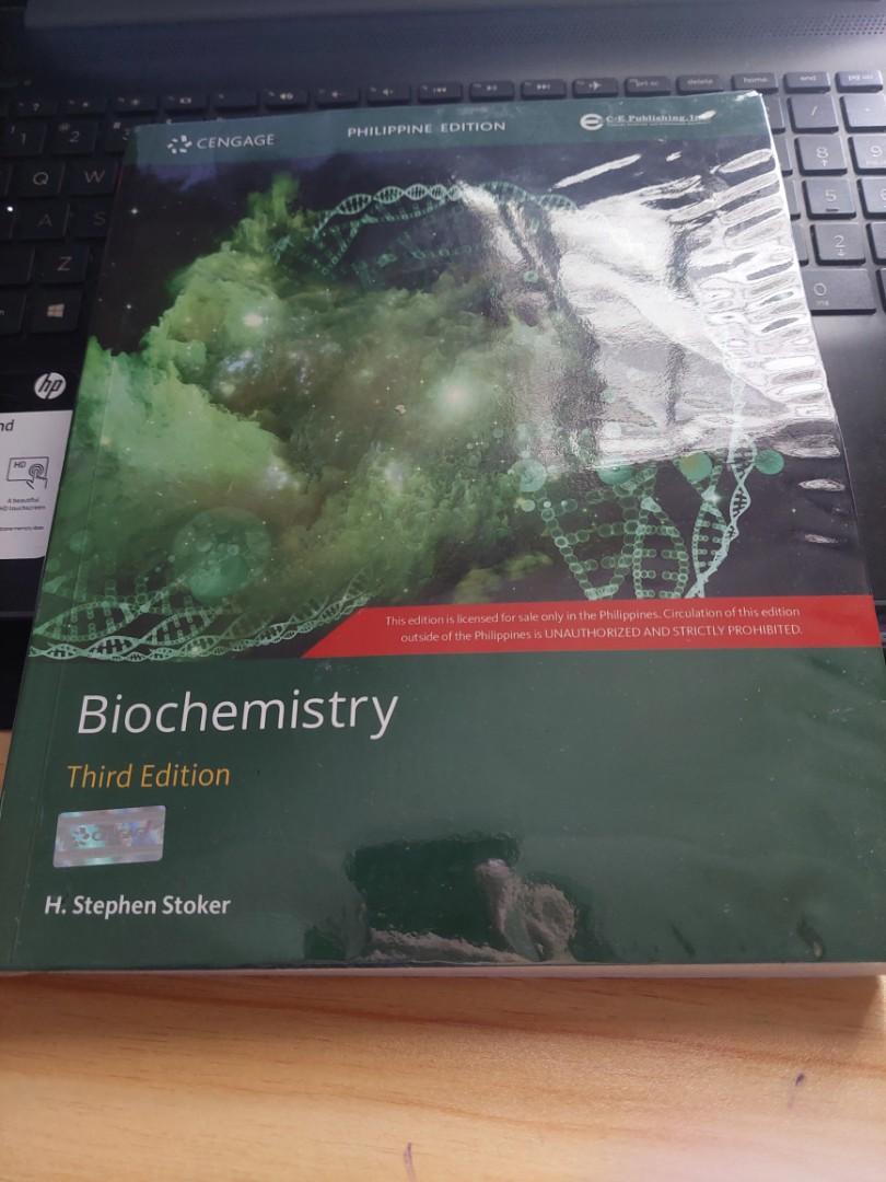 BIOCHEMISTRY 3rd EDITION BY H. STEPHEN STOKER, Hobbies & Toys, Books ...